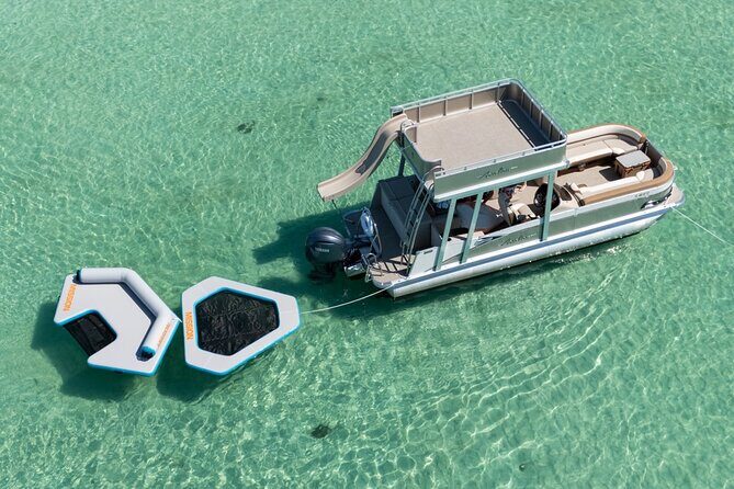 Private Crab Island Tour with Inflatables and Slide - Key Points