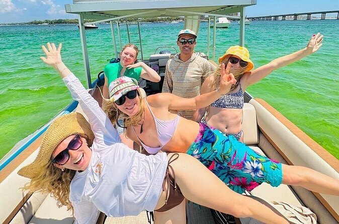 Private Crab Island Tour with Inflatables and Slide - The Sum Up