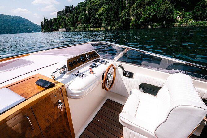 Private Cruise on Lake Como with Luxury Motorboat from 1H to 4H - Key Points