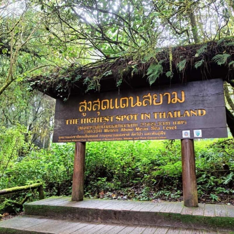 Private Day Tour Doi Inthanon With Mae Ya Waterfall - Key Points