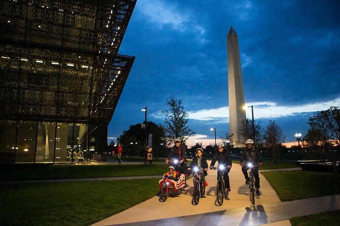 Private DC Monuments at Night Bike Tour - Key Points