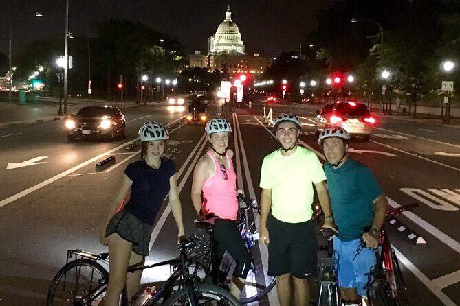 Private DC Monuments at Night Bike Tour - The Sum Up