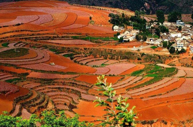 Private Dongchuan Red Land Sightseeing Day Tour from Kunming - Final Stop: Yueliangtian — The Moon-like Terraces