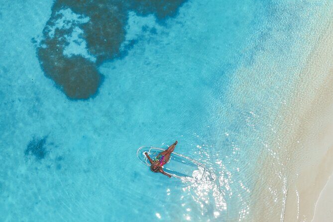 Private Drone Shots Clear Kayak Aruba - The Experience in Detail
