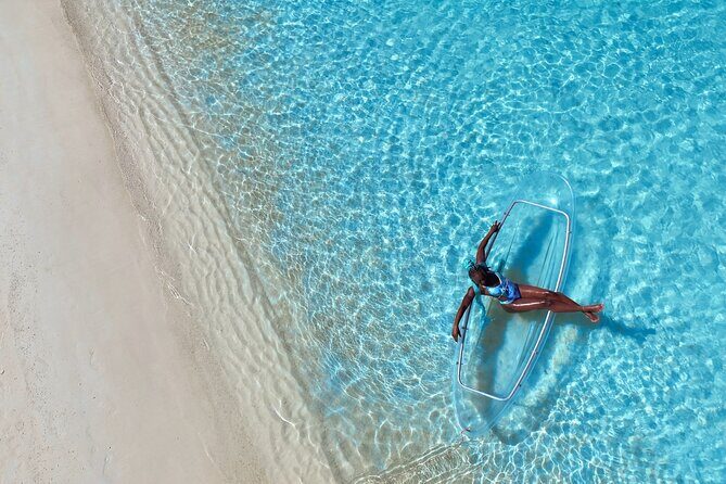 Private Drone Shots Clear Kayak Aruba - The Sum Up