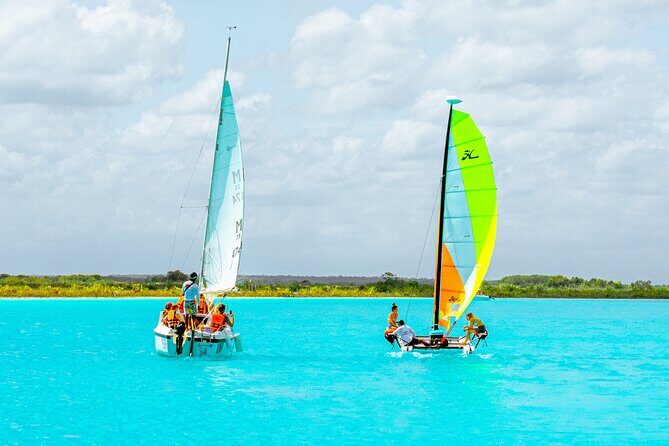 Private Eco-Tour on a Recreational Catamaran with Kayaks Included - An In-Depth Look at Your Bacalar Lagoon Journey