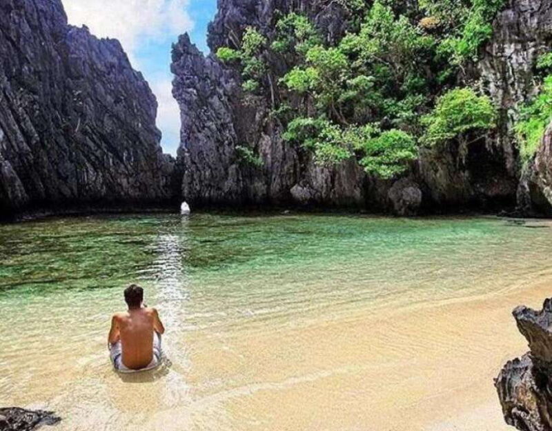 Private El Nido Shrine & Beach Escapade All Inclusive Tour - Hidden Beach: The Secret in the Cliffs