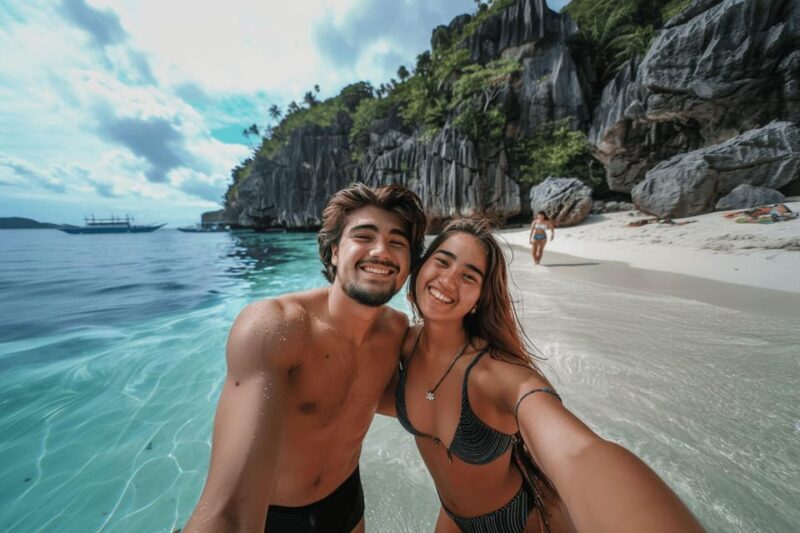 Private El Nido Shrine & Beach Escapade All Inclusive Tour - Talisay Beach: A Relaxing Finish
