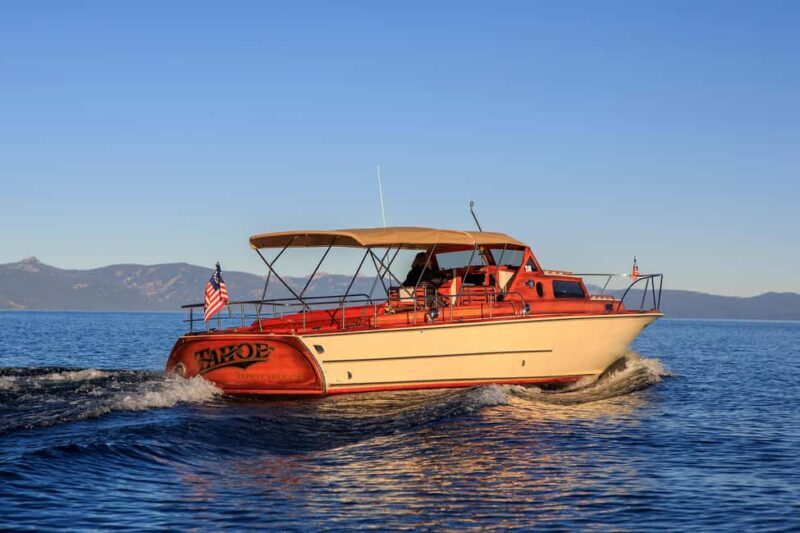 Private Emerald Bay, Lake Tahoe Cruise with Captain - Key Points