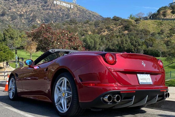 Private Ferrari California T Drive from Hollywood to Sunset Plaza - A Deep Dive into the Experience