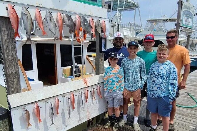 Private Fishing Charters from Destin Harbor - Key Points
