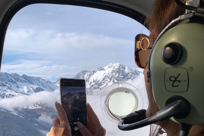 Private Flight: 3 Glaciers with Snow Landing - 45mins - What’s on the Itinerary?