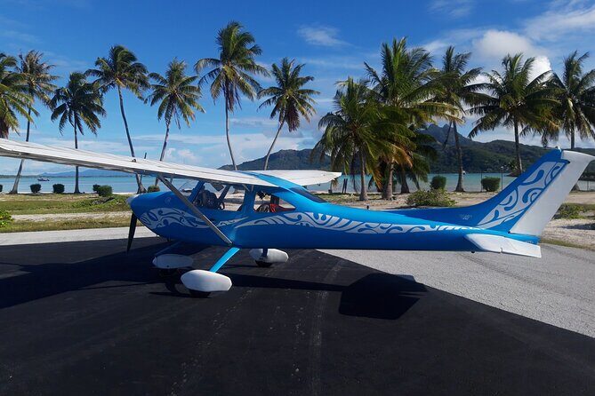 Private flight over Maupiti, the little sister of Bora-Bora - An Aerial Adventure Over Maupiti: What You Need to Know