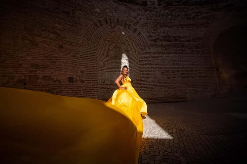 Private Flying Dress Photo Session in Split, Croatia - Key Points