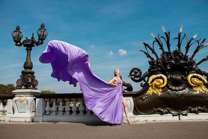 Private Flying Dress Photoshoot Experience by the Eiffel Tower - Frequently Asked Questions