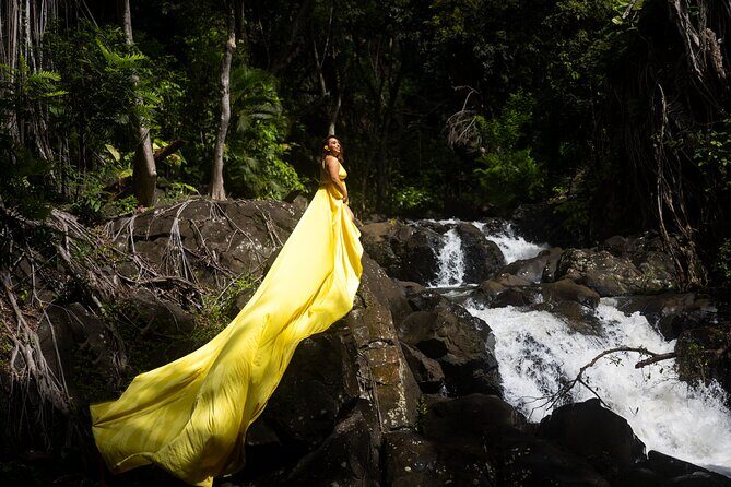 Private Flying Dress Photoshoot With A View - Time, Cost, and Practical Considerations