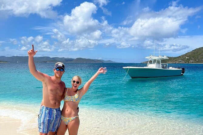 Private Full Day Boat Charter around St Thomas and St John - Key Points