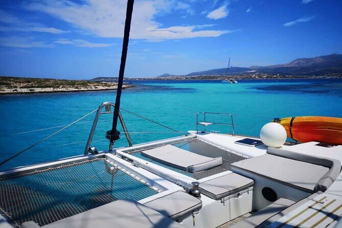 Private Full Day Catamaran Cruise from Paros with Lunch - FAQ