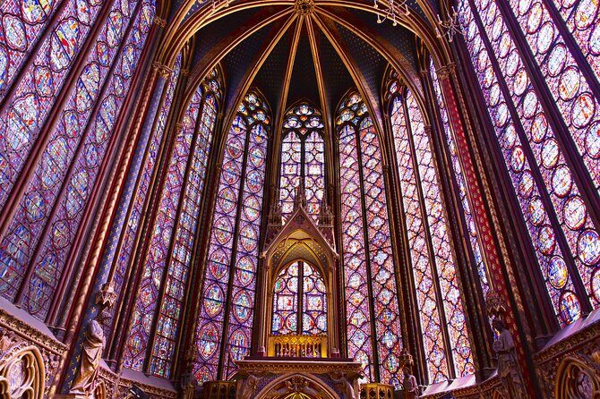 Private Full Day Tour  Louvre & Sainte Chapelle Church Tickets - Sainte-Chapelle: The Crown Jewel