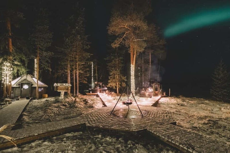 PRIVATE Glass Igloo Dinner Under Northern Lights - The Sum Up