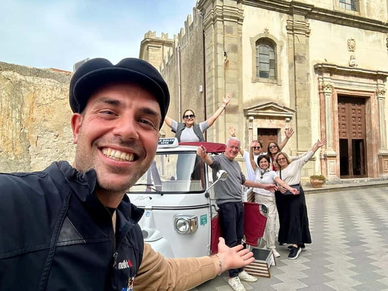 Private Godfather tour + Sicilian food&house wine tasting - The Genuine Charm of Sicily’s Film Locations