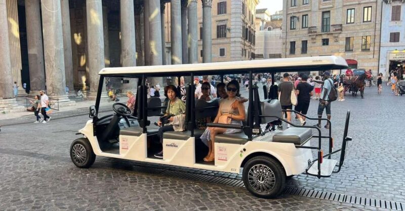 Private Golf Cart Tour: Discover Rome's Best Highlights - The Experience of the Golf Cart