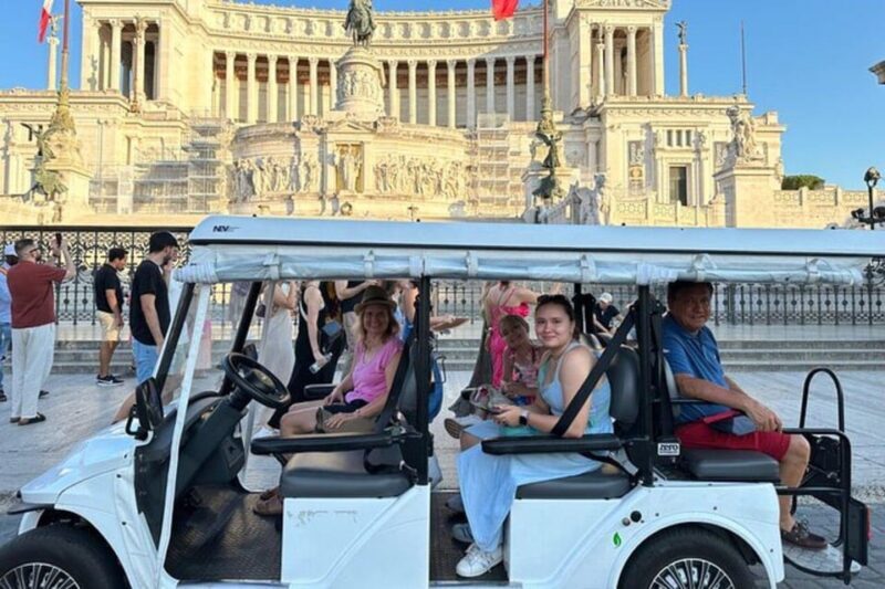Private Golf Cart Tour: Discover Rome's Best Highlights - What You Can Expect