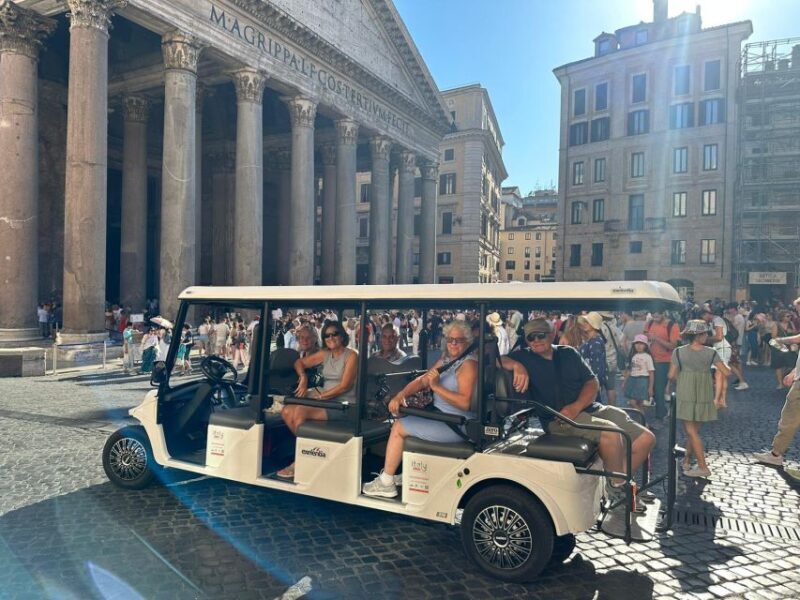 Private Golf Cart Tour in Rome - The Capuchin Crypt - The Itinerary in Detail