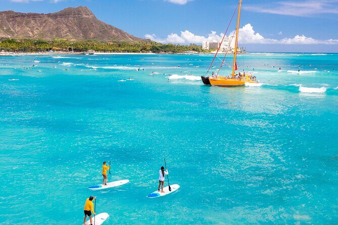 Private Group SUP Duo by Waikiki Beachboys at the Royal - What You Can Expect from the Tour