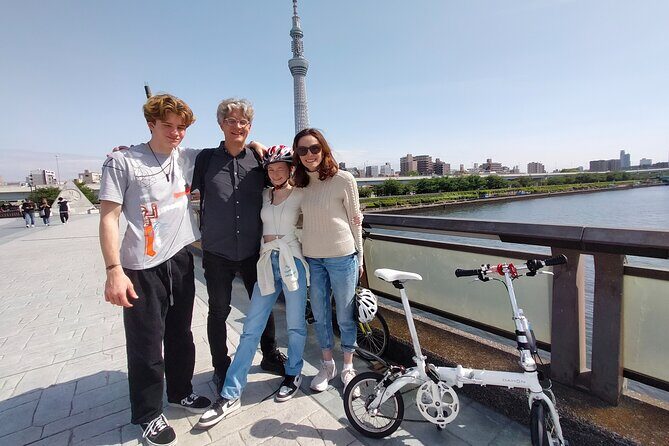 Private Half-Day Grand Bike Tour in Tokyo - Iconic Landmarks: Tokyo Tower and the Ginkgo Tree-lined Street