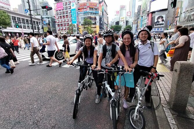 Private Half-Day Grand Bike Tour in Tokyo - End at Shibuya Crossing: The World’s Busiest Pedestrian Intersection