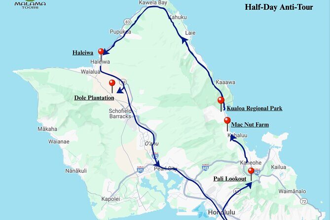 Private Half Day Oahu North Shore Anti-Tour - FAQ
