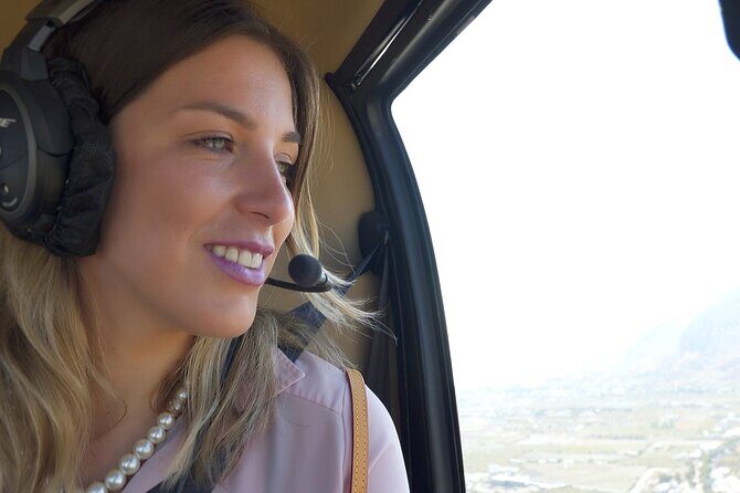 Private Helicopter Transfer from Santorini to Paros - Key Points