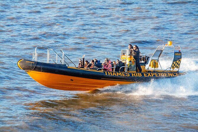 PRIVATE HIRE SPEEDBOAT 'ULTIMATE TOWER RIB BLAST' FROM TOWER PIER - 40 Minutes - The Experience: A Deep Dive into the Thames Speedboat Tour