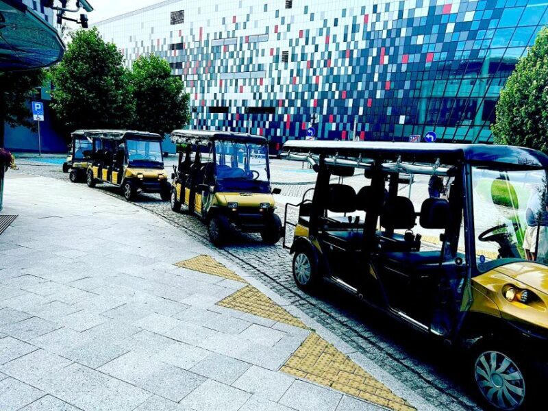 Private Krakow Old Town golf cart tour with audio-guide - Key Points
