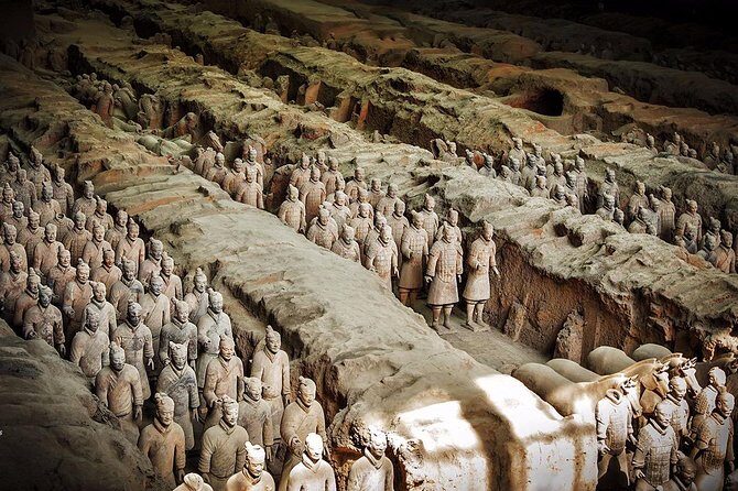 Private Lanzhou Bullet Train Trip to Xi'an: Terracotta Warriors and City Wall - Key Points