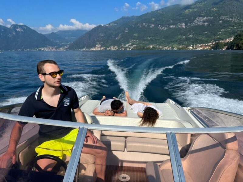Private Luxury Boat Tour of Lake Como with Stops & Drinks - What It Feels Like on the Water