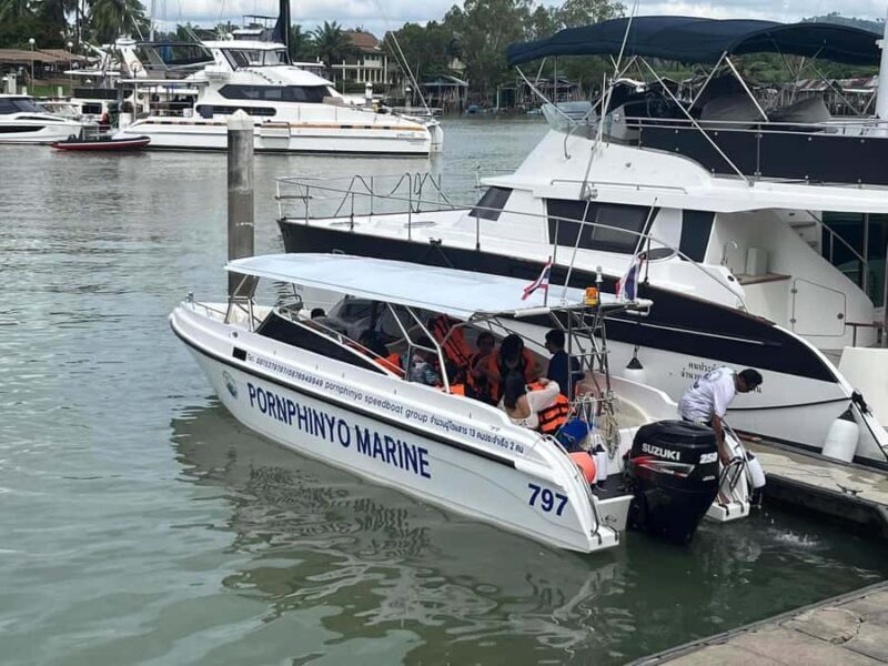 Private Luxury Speed boat to Phi Phi Islands - Key Points