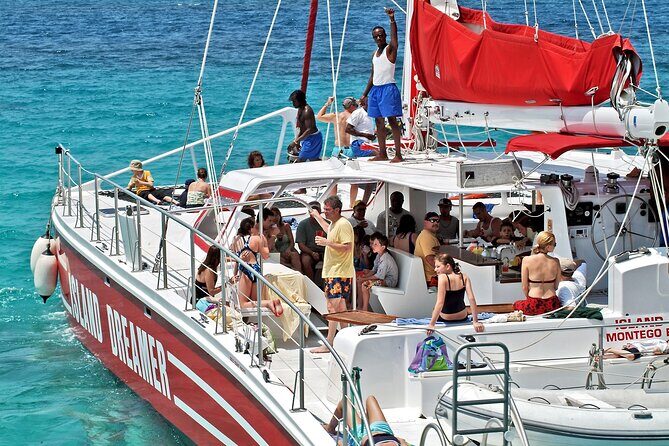 Private Montego Bay Morning Catamaran with Open Bar & Snorkeling - Key Points