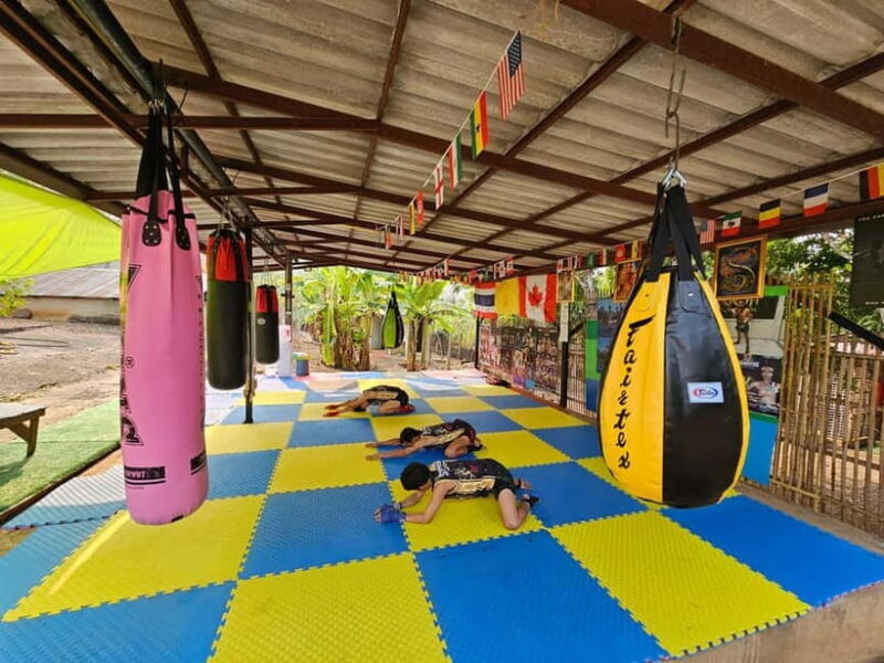Private Muay Thai Class in Pai with a Muay Femur Master - The Training Facilities and Gear