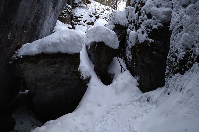 Private Nottawasaga Bluffs Caves Snowshoe, Collingwood/Creemore - Starting Point and Duration