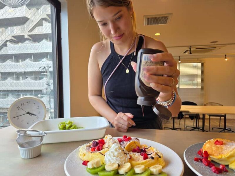 Private: Osaka's Fluffiest Soufflé Pancake Class with Tea - An In-Depth Look at the Soufflé Pancake Class