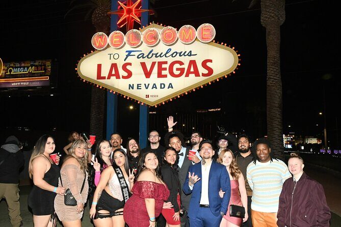 Private Party Bus Tour of the Las Vegas Strip Champagne Toast - An In-Depth Look at the Private Vegas Party Bus Tour