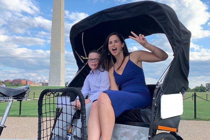 Private Pedicab Tour of Washington DC (1 to 3 Guests) - An In-Depth Look at the Experience