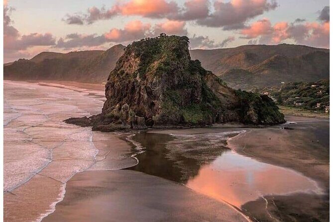 Private Piha Beach, Rainforest Adventure & Mt. Eden with Guide - Exploring the Detailed Experience