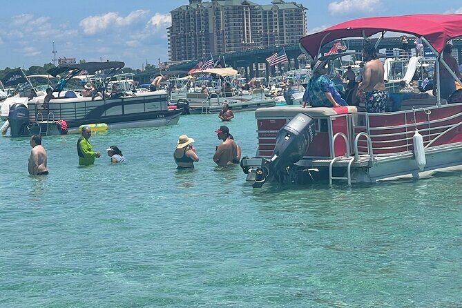 Private Pontoon in Crab Island with Captain - Pricing and Value