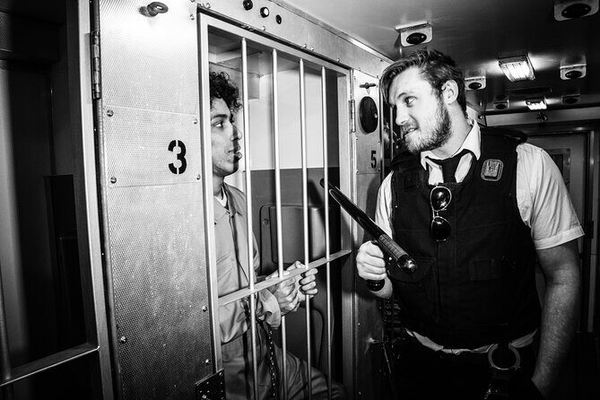 Private Prison Van Escape Game - London Immersive Experience - What to Expect During the Experience