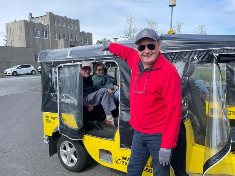Private Reykjavík Tuk Tuk Extended Tour - A Unique Way to Discover Reykjavík