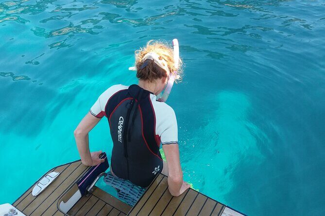 Private ride with sea bath in Solar Catamaran - Experience Details: Exploring the Shoreline from the Water