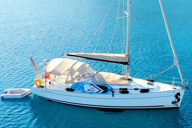 Private sailing trip to Kallithea Thermes Bay and Antony Quinn Bay. - Key Points